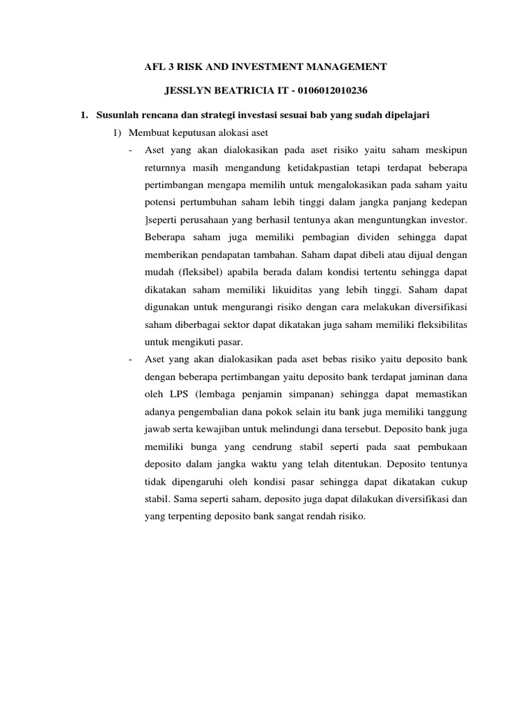 AFL 3 RIM Jesslyn Beatricia IT - 0106012010236 | PDF