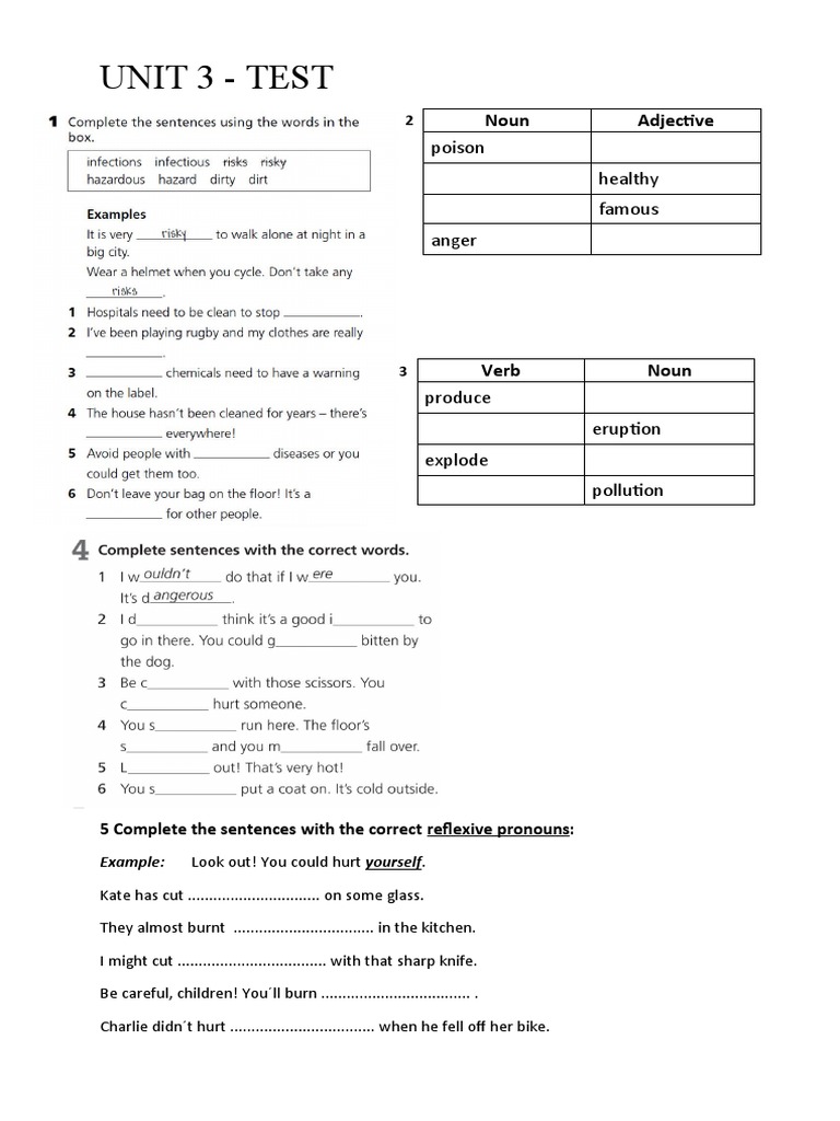 Test Unit 3-Project 5 | PDF