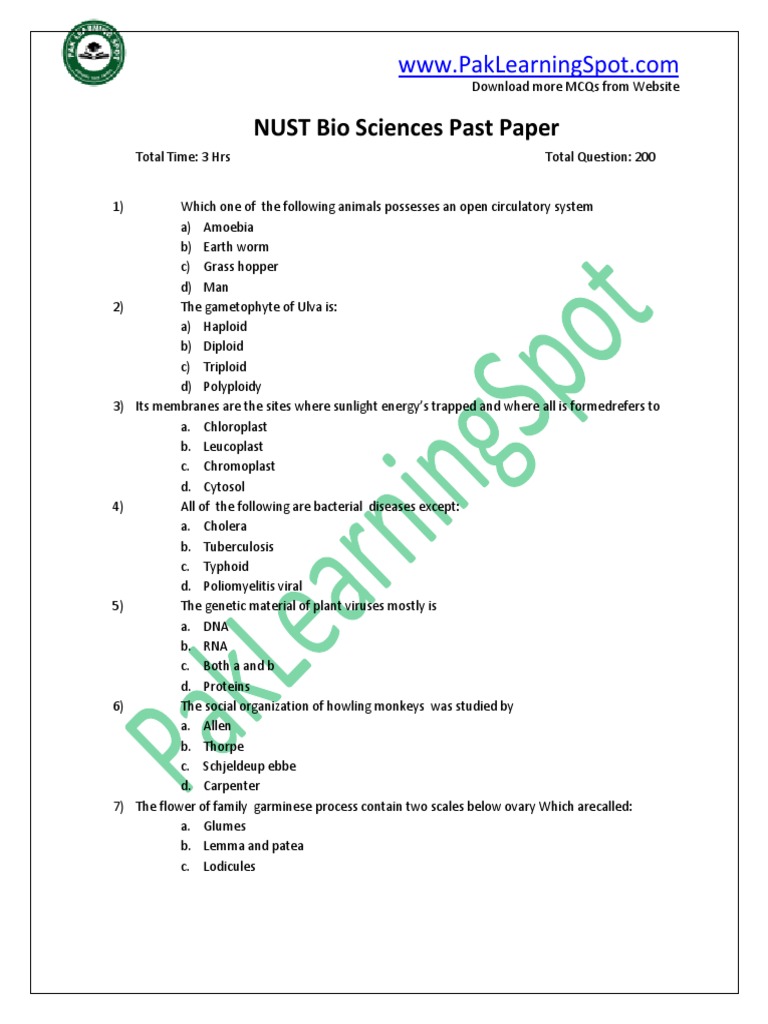 NUST-Bio-sciences PLSPOT | PDF | Sodium Hydroxide | Sodium