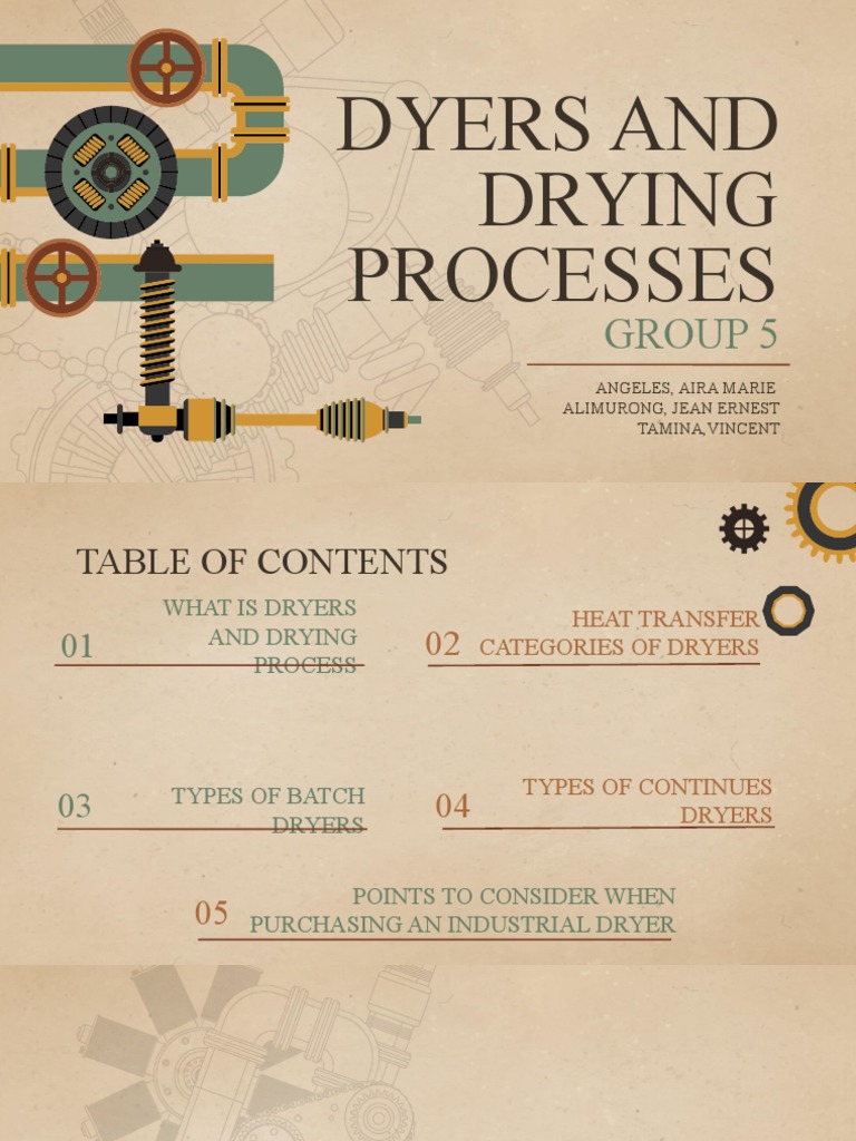 Dryers and Drying Processes | PDF | Clothes Dryer | Freeze Drying
