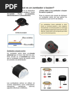 Simbología y Funcionamiento del Buzzer | PDF | Electromagnetismo ...