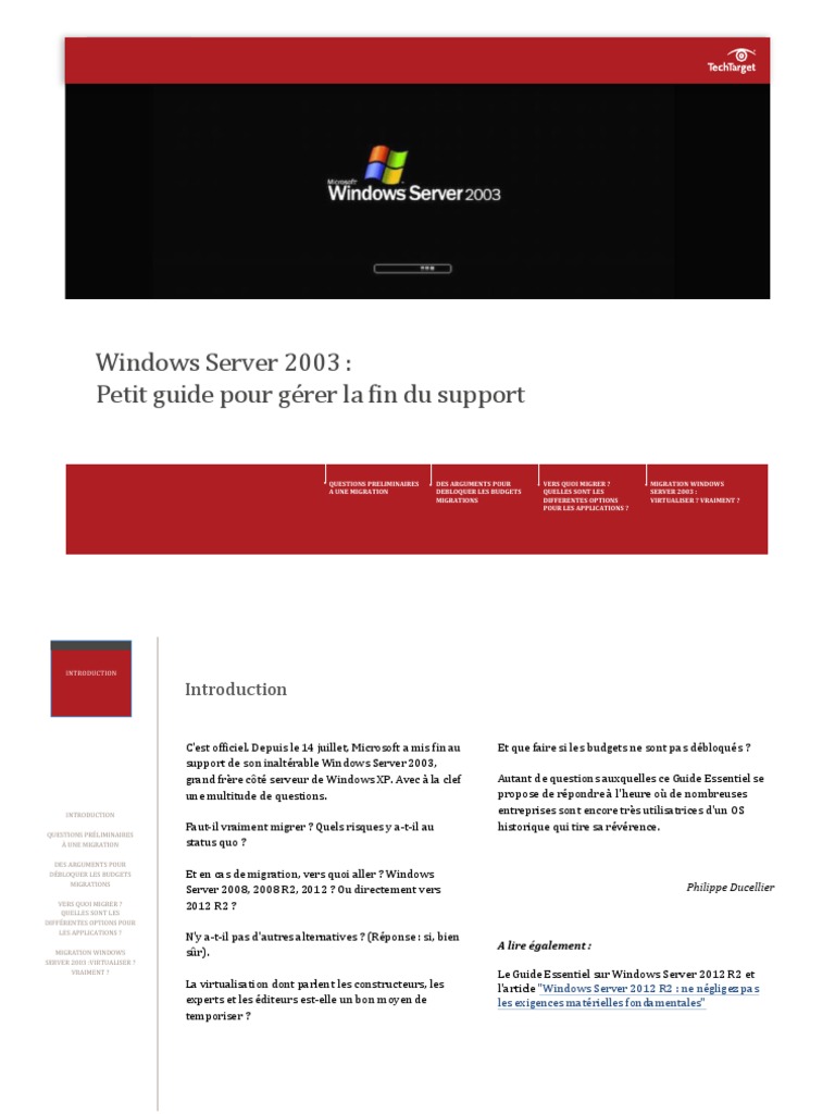 Handbook - Windows Server 2003 | PDF