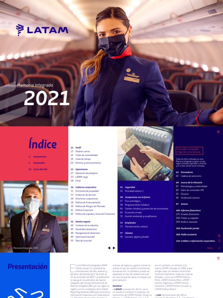 LATAM-MemoriaIntegrada2021 Website | PDF