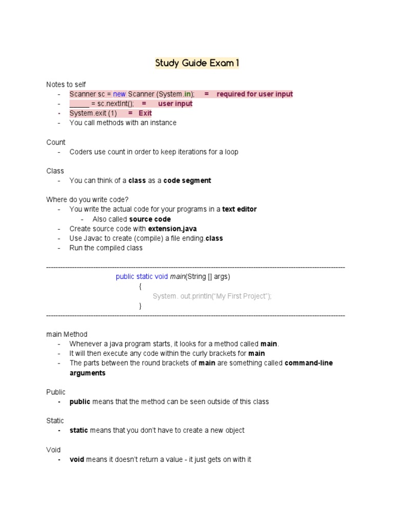 Study Guide - Information Systems | PDF | Variable (Computer Science ...