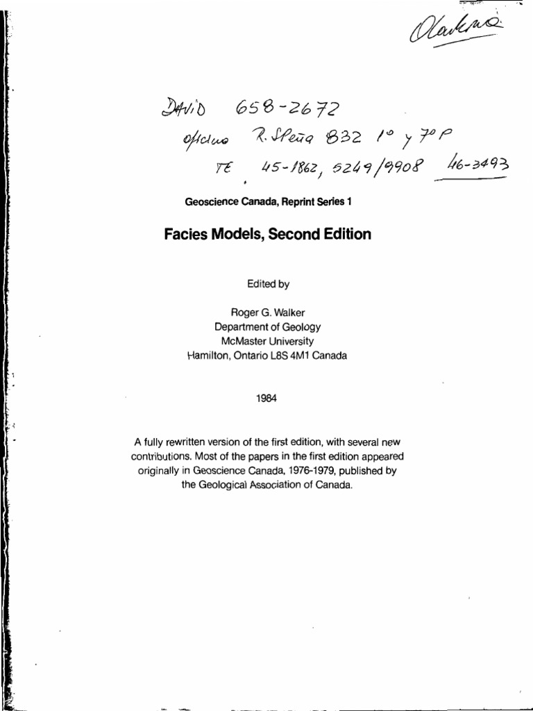 1984 Facies Models A | PDF