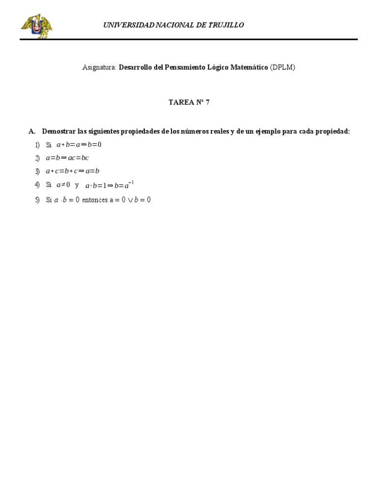 Practica - Sistema de Numeros Reales, Ecuaciones | PDF