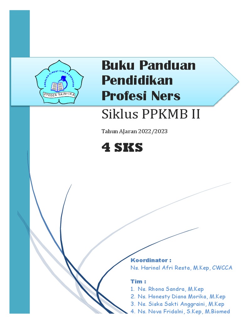 Buku Panduan Prodi Pendidikan Profesi Ners PKKMB II | PDF