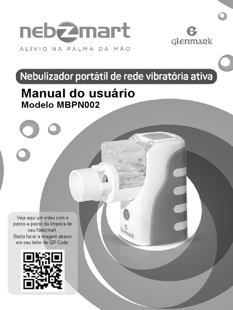 Manual do Nebulizador Nebzmart MBPN002 | PDF | USB | Rede de computadores