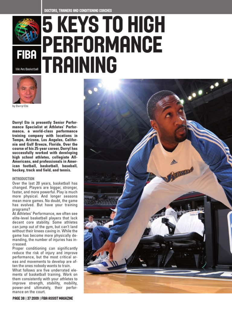 5 Keys For High Performance Training-Daryl Eto | PDF