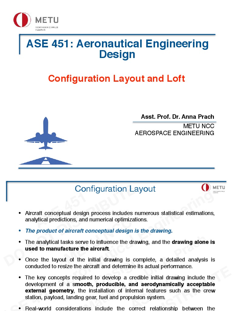 Aircraft Configuration Layout Overview | PDF