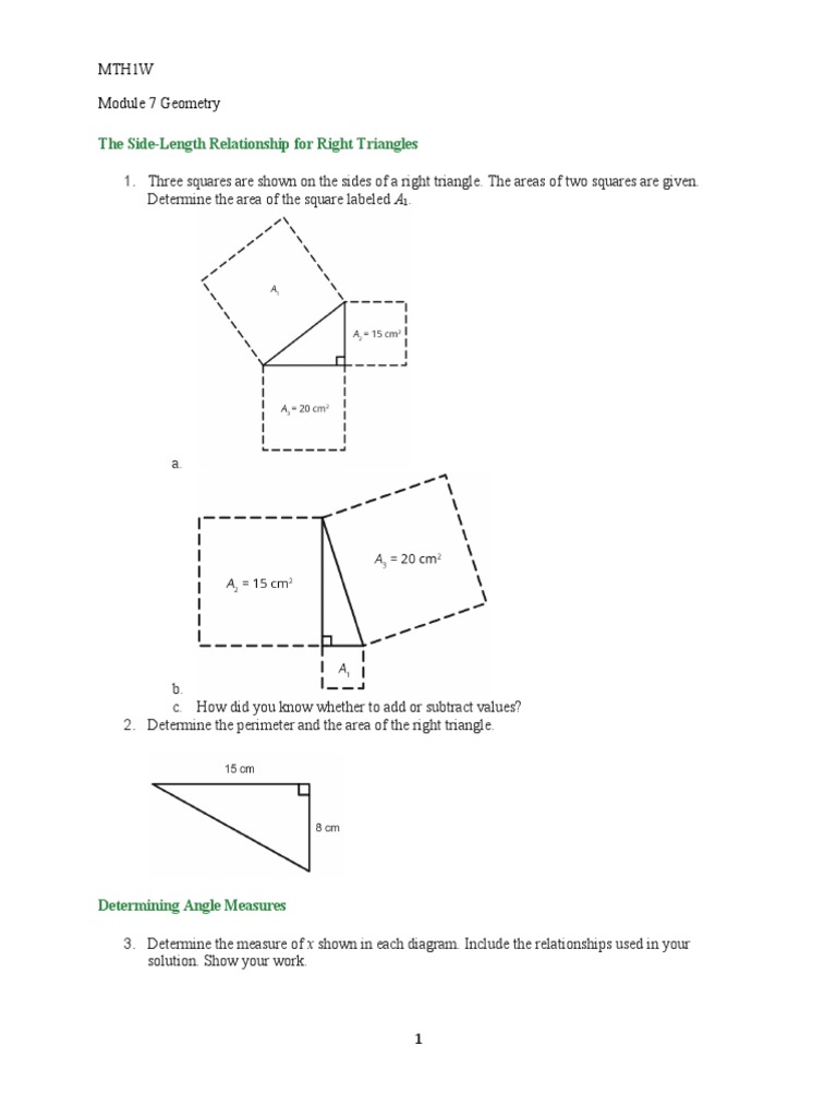 Module 7 Geometry | PDF