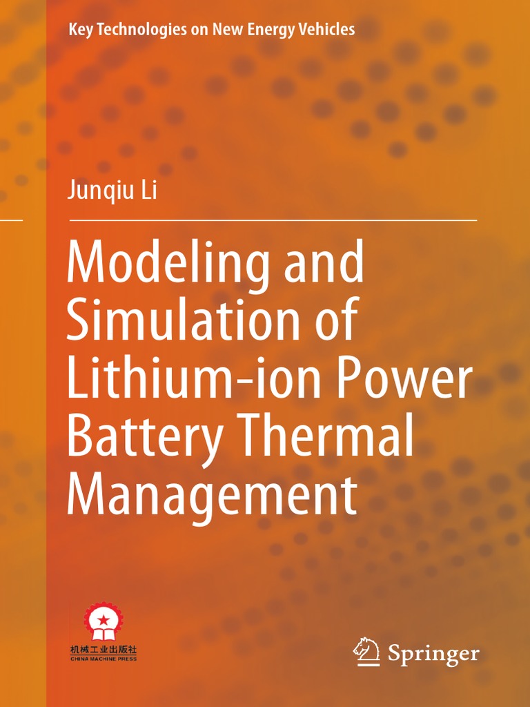 Book Battery Thermal Control and Model | PDF | Lithium Ion Battery ...