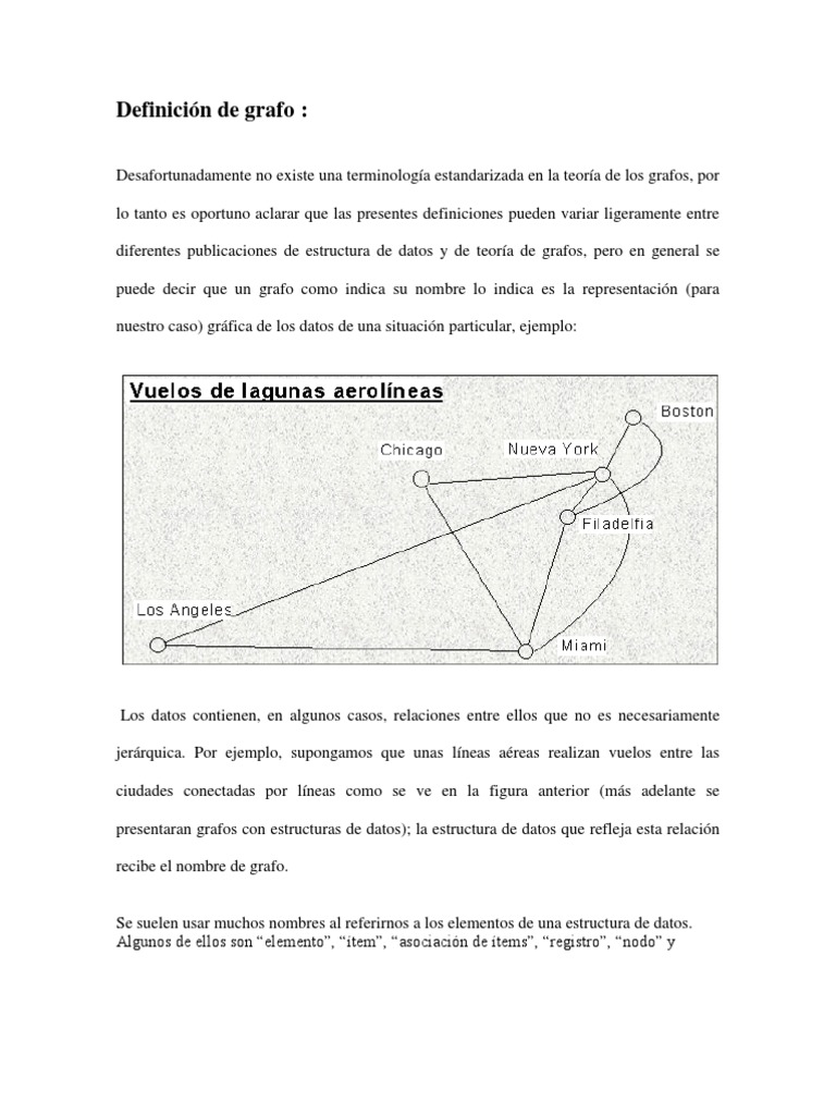 Definición de Grafo | PDF | Métodos y materiales de enseñanza