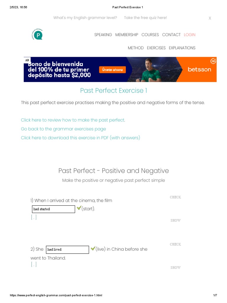 past-perfect-exercise-1-pdf