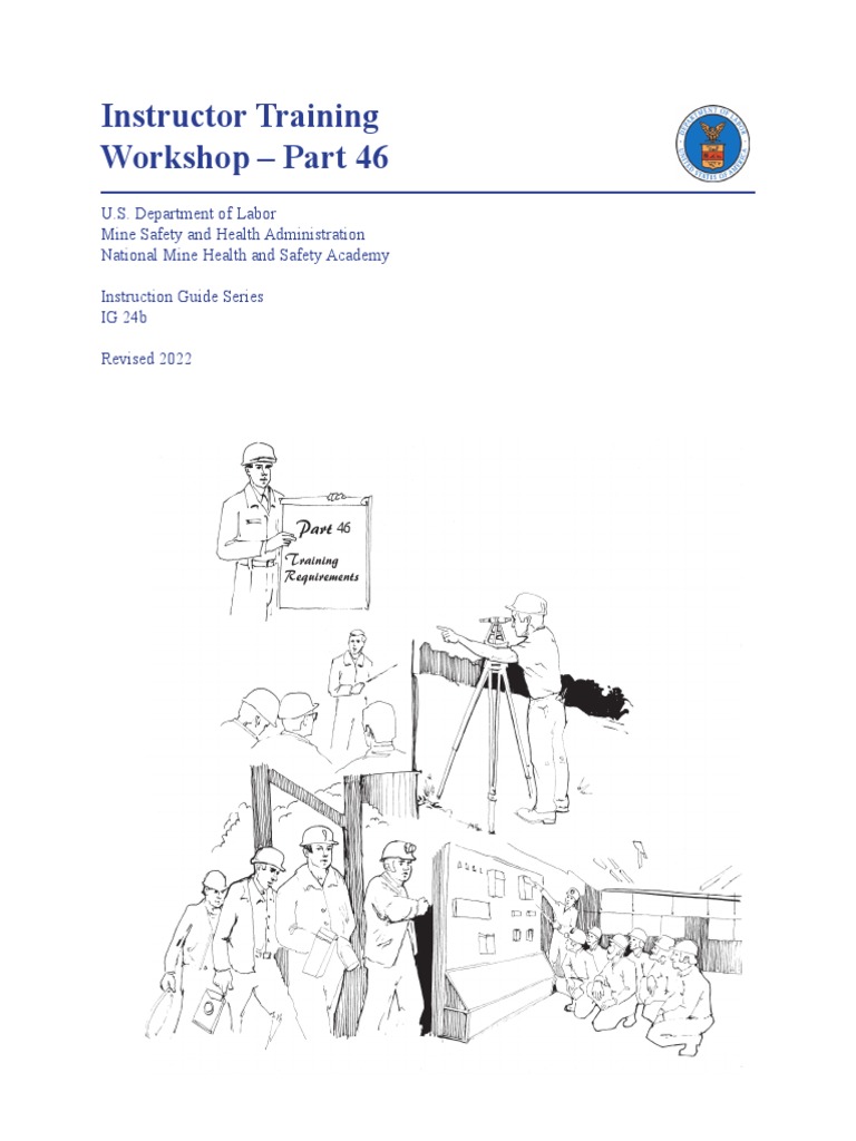 Instructor Training Workshop - Part 46 | PDF | Occupational Safety And ...