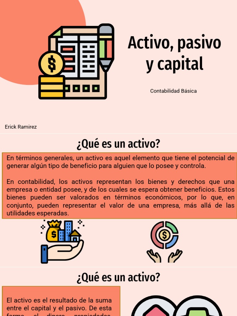 Tema 4 Activo, Pasivo y Capital | PDF