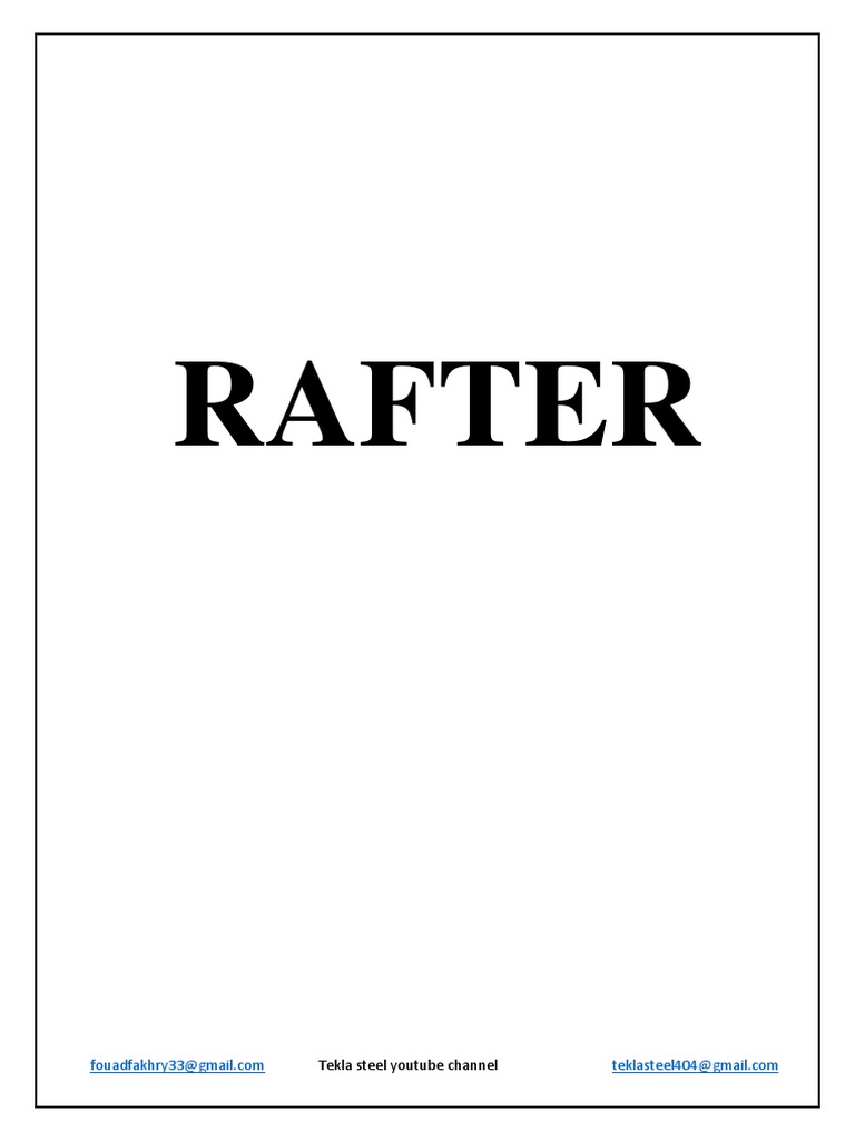 RAFTER | PDF