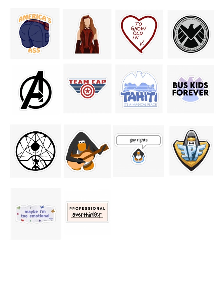 Stickers | PDF