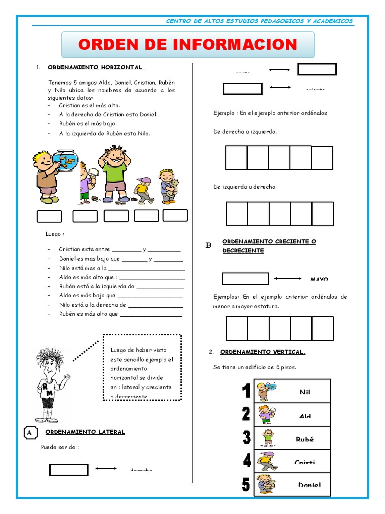 7 Orden-de-Informacion | PDF