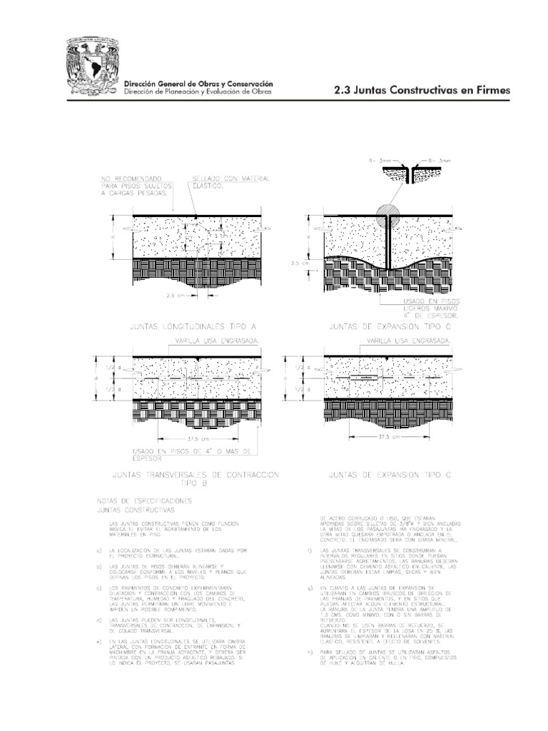 Juntas Constructivas | PDF