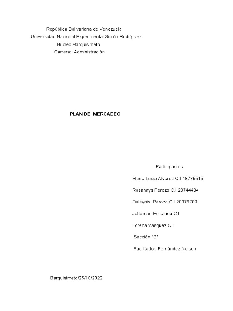 Documento Sin Tã-Tulo | PDF | Marketing | Negocios económicos