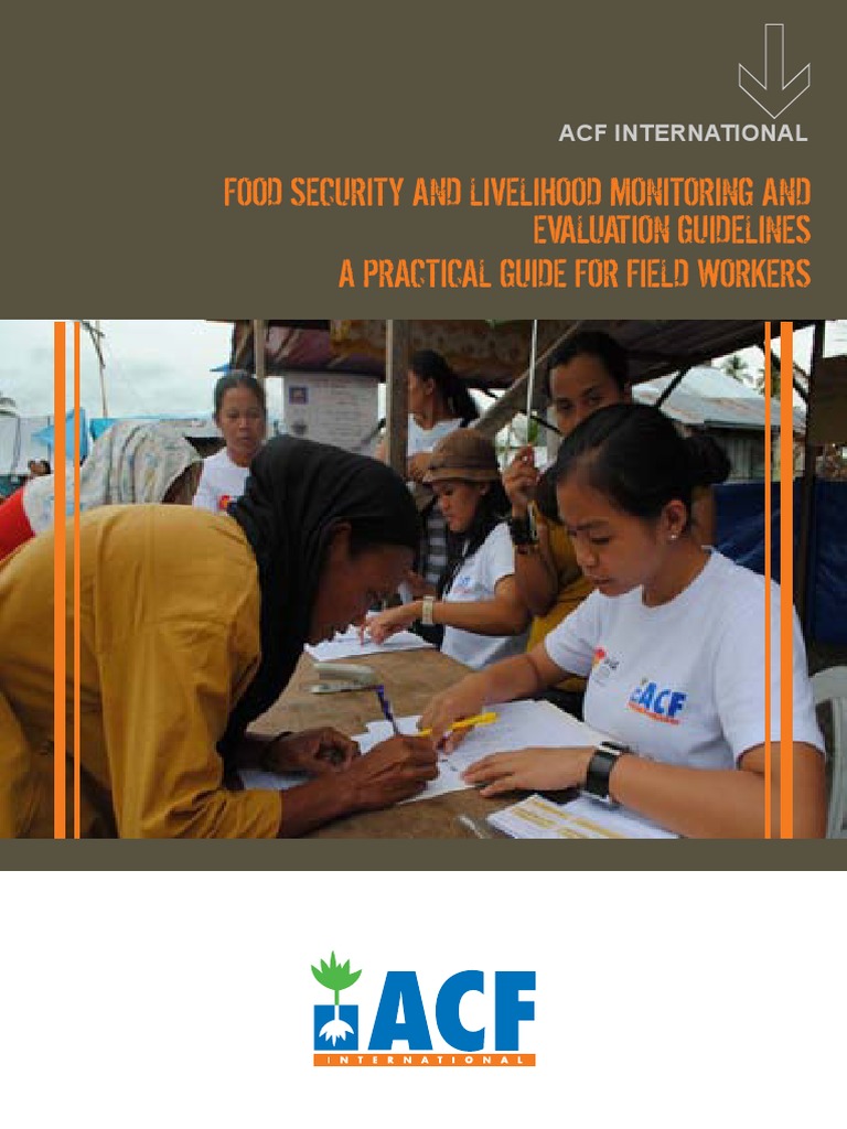 Food Security and Livelihood Monitoring and Evaluation Guidelines A ...