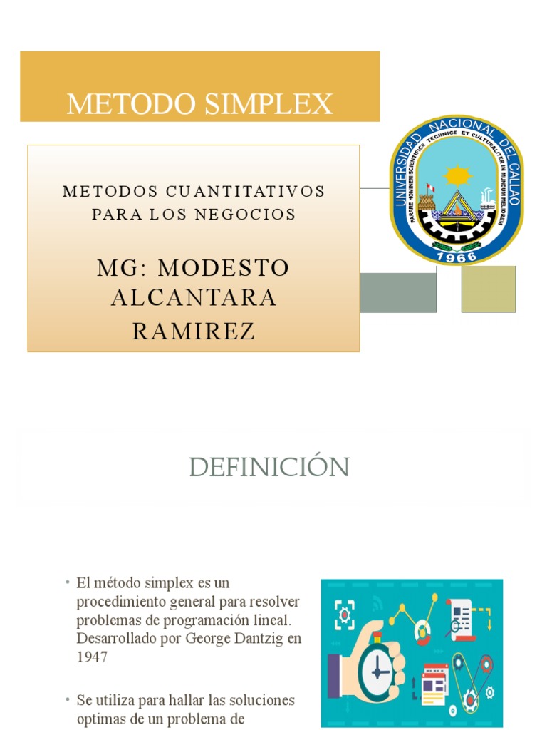 Método Simplex en Programación Lineal | PDF