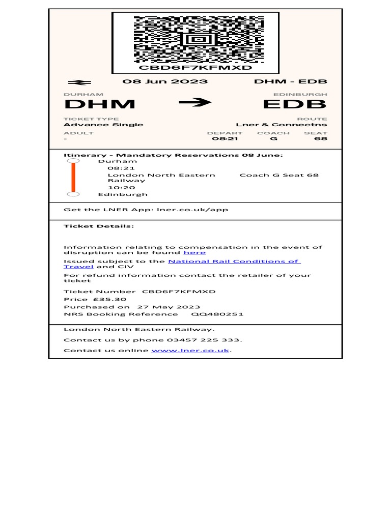 Eticket 23SYNTX3N2 | PDF
