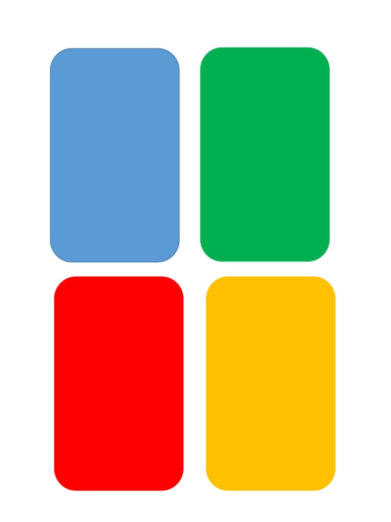 Tarjetas de Colores | PDF