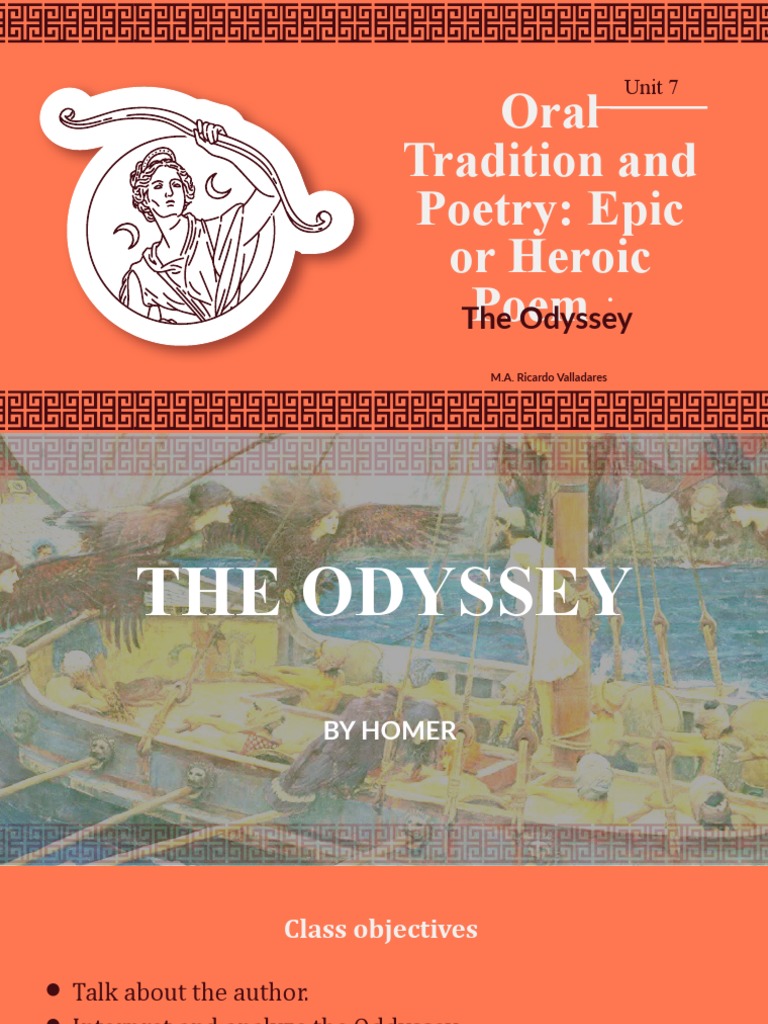 UNIT 7 The Odyssey and Epic Poetry | Download Free PDF | Hero | Epic Poetry