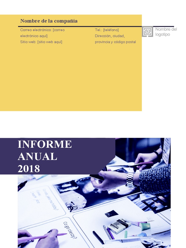 Modelo de Informe 1 | PDF | Microsoft Word | Tableta