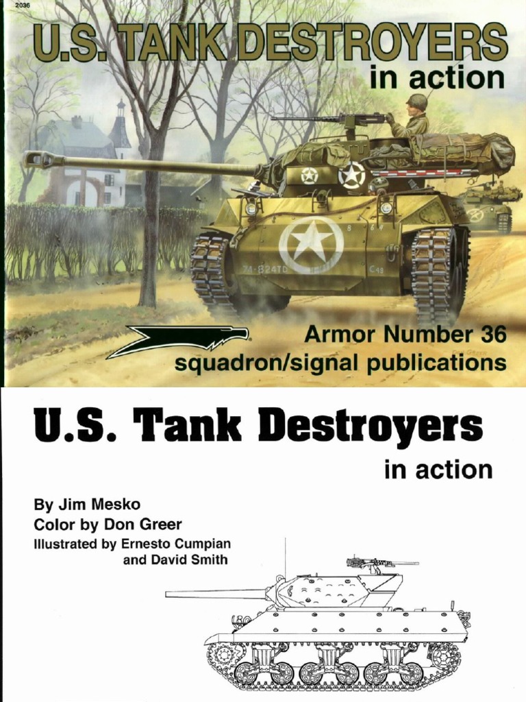 Squadron Signal Armor in Action 2036 Us Tank Destr. | PDF