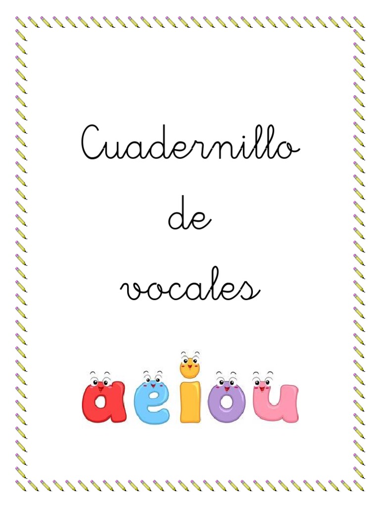 Cuadernillo Vocales | PDF