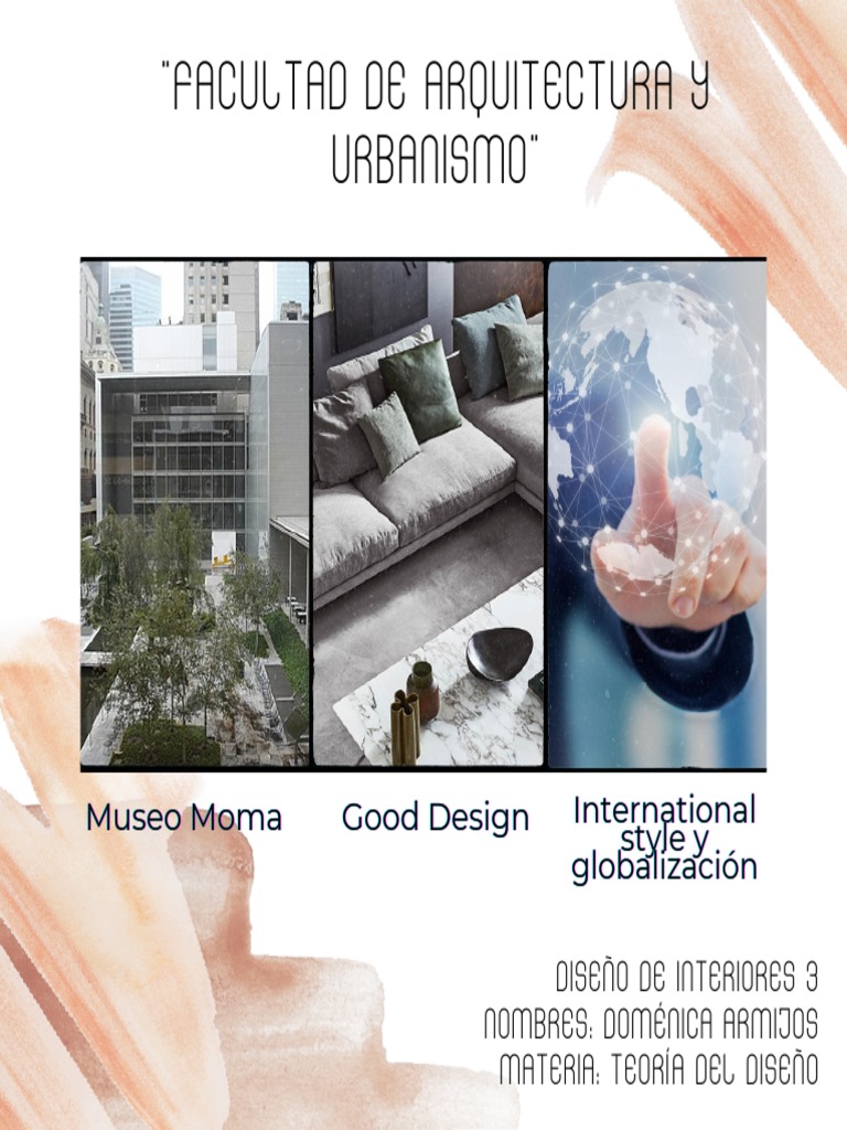 Museo Moma, Good Design, International Style y Globalización | PDF ...
