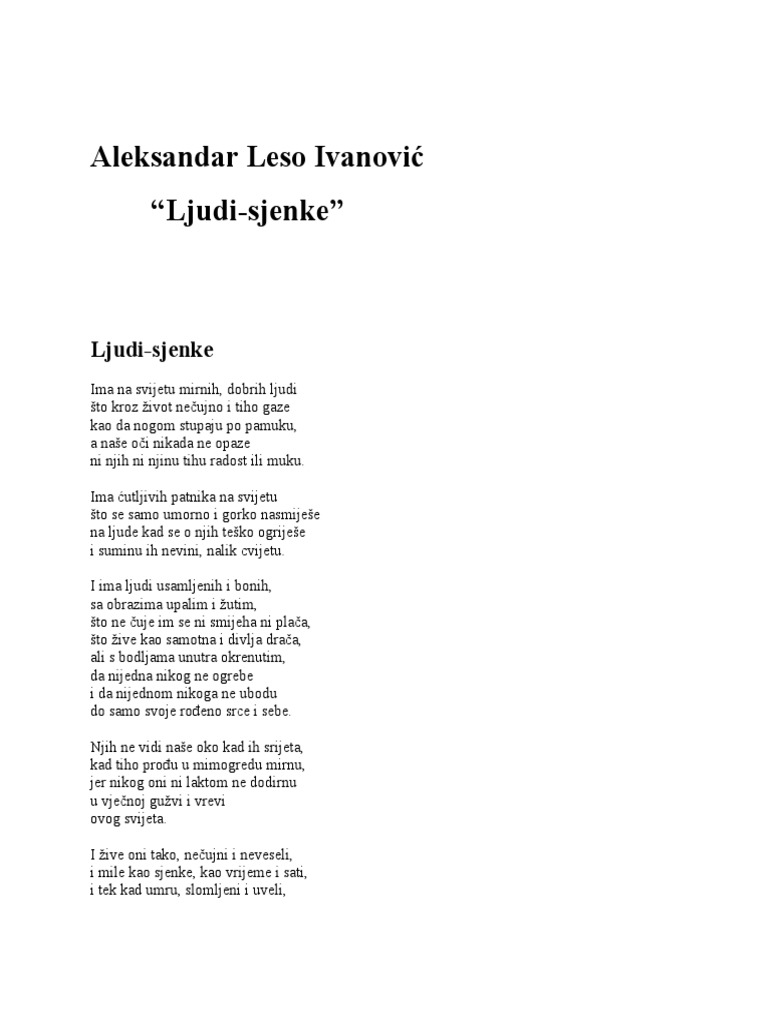 Aleksandar Leso Ivanović | PDF