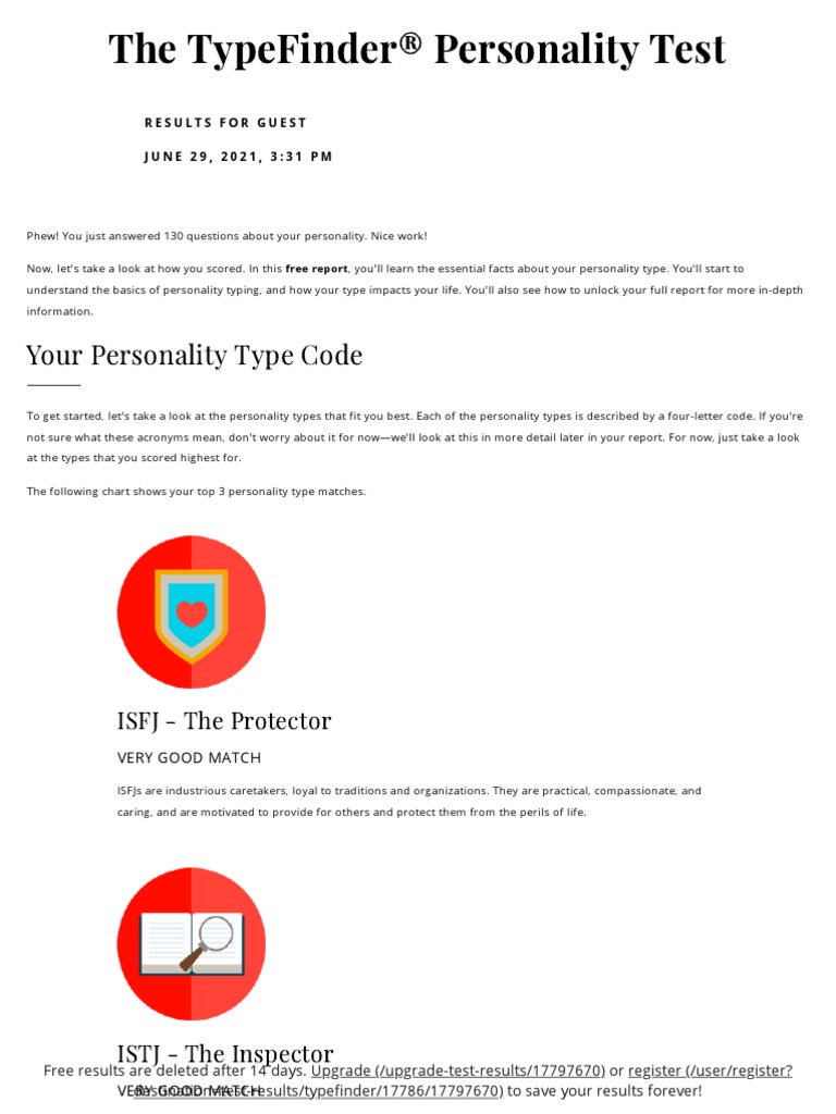 Personality Test | PDF | Extraversion And Introversion | Psychology