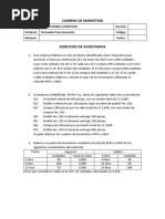Ejercicios Peps, Ueps y Promedio Ponderado Resuelto | PDF