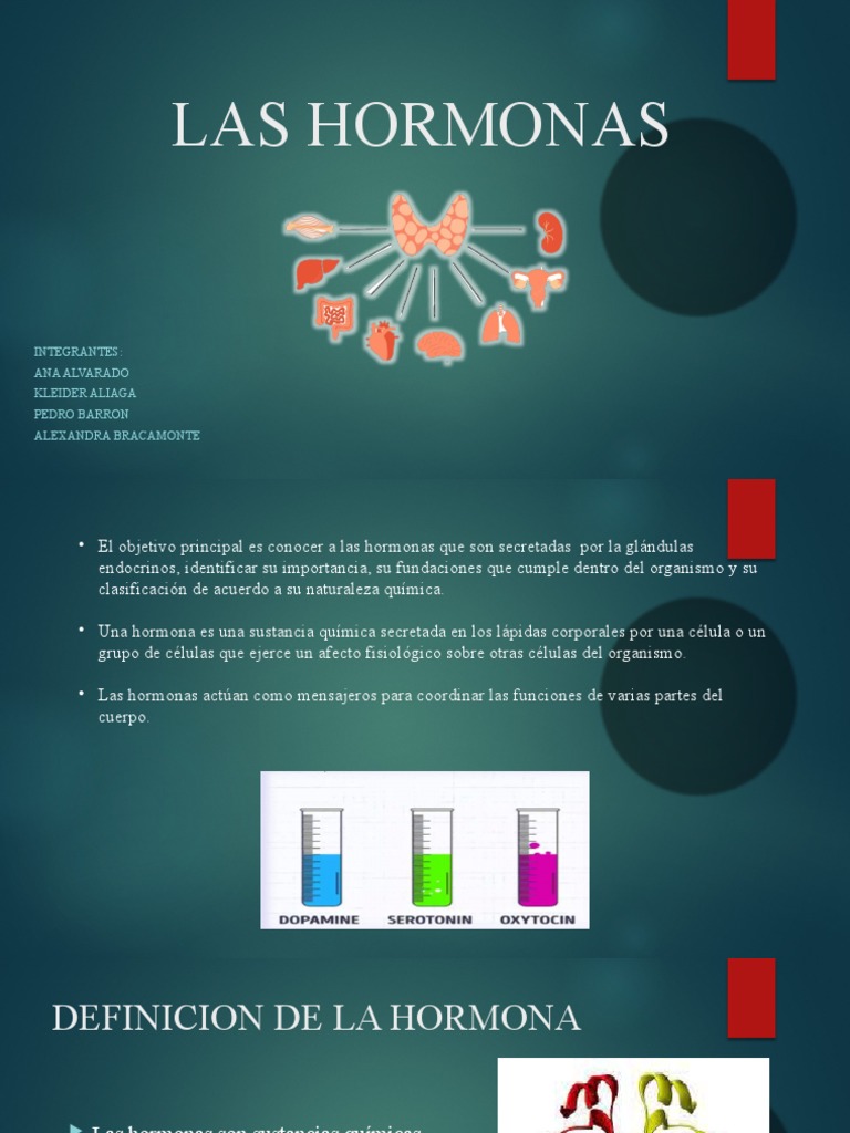 Hormonas | PDF | Hormona | Sistema endocrino