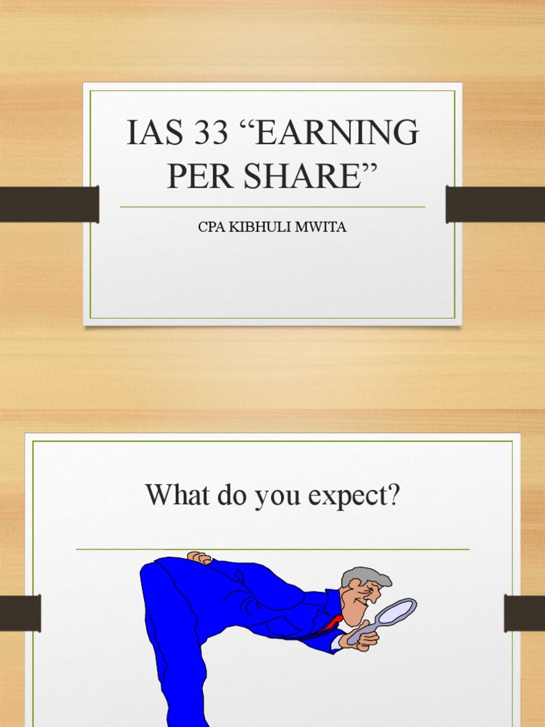 IAS 33 - Earning Per Share | PDF | International Financial Reporting ...