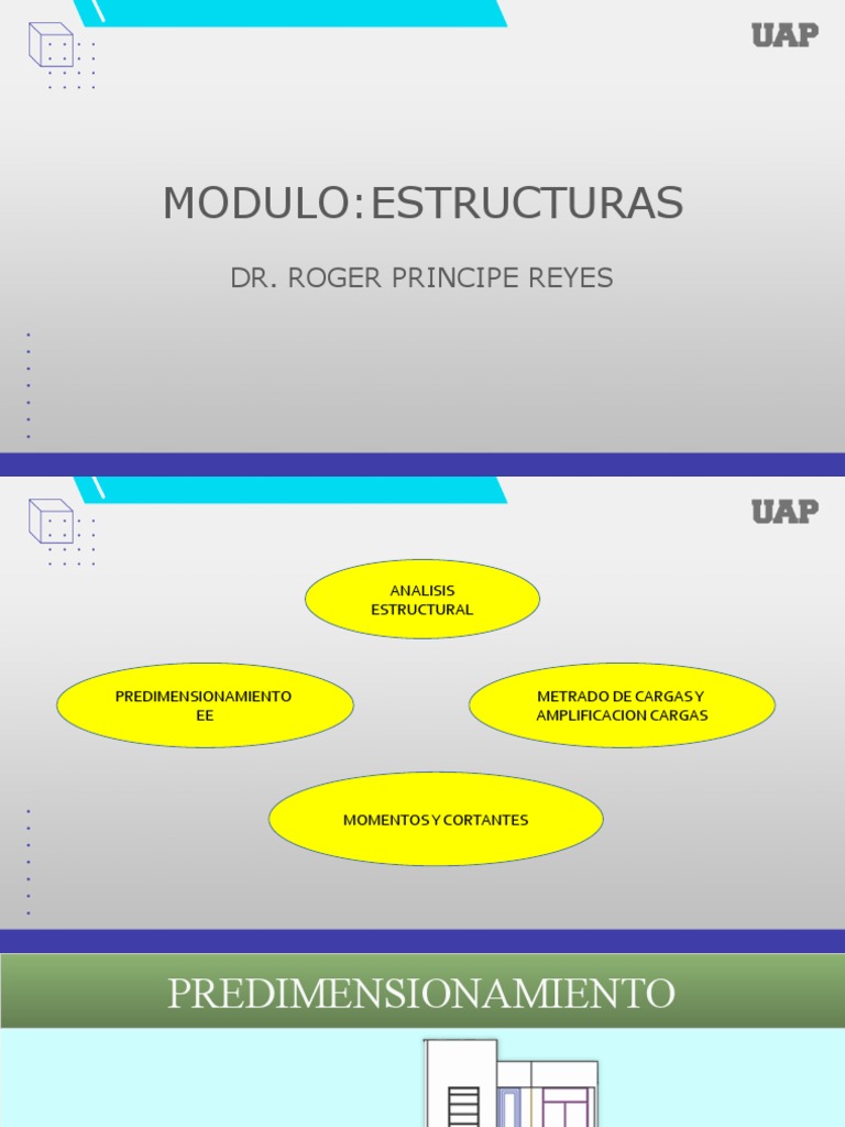 Predimensionamiento y Metrado Estructural | PDF | Ingeniería de ...