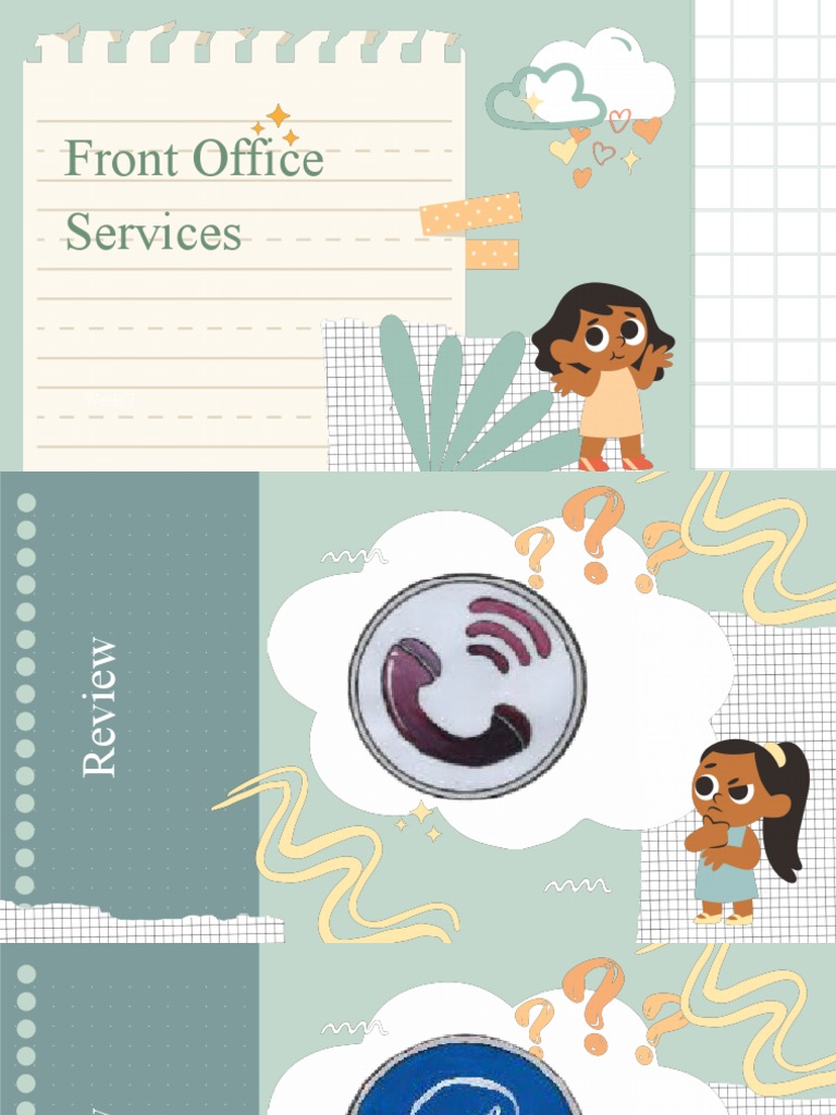 Front Office Services | PDF