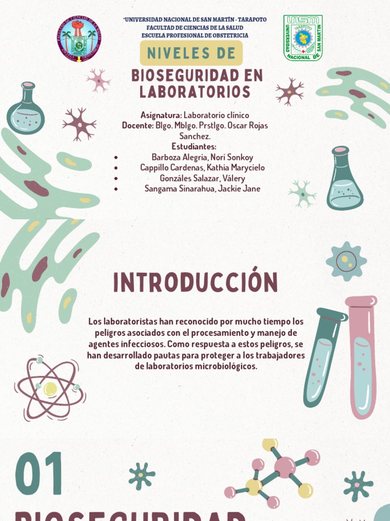 Niveles de Bioseguridad en Laboratorios | PDF | Laboratorios | Enfermedades y trastornos