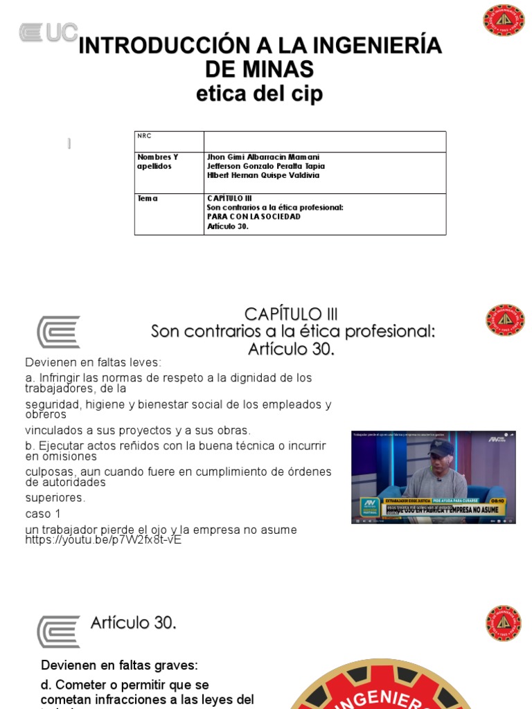 Articulo 30 | PDF
