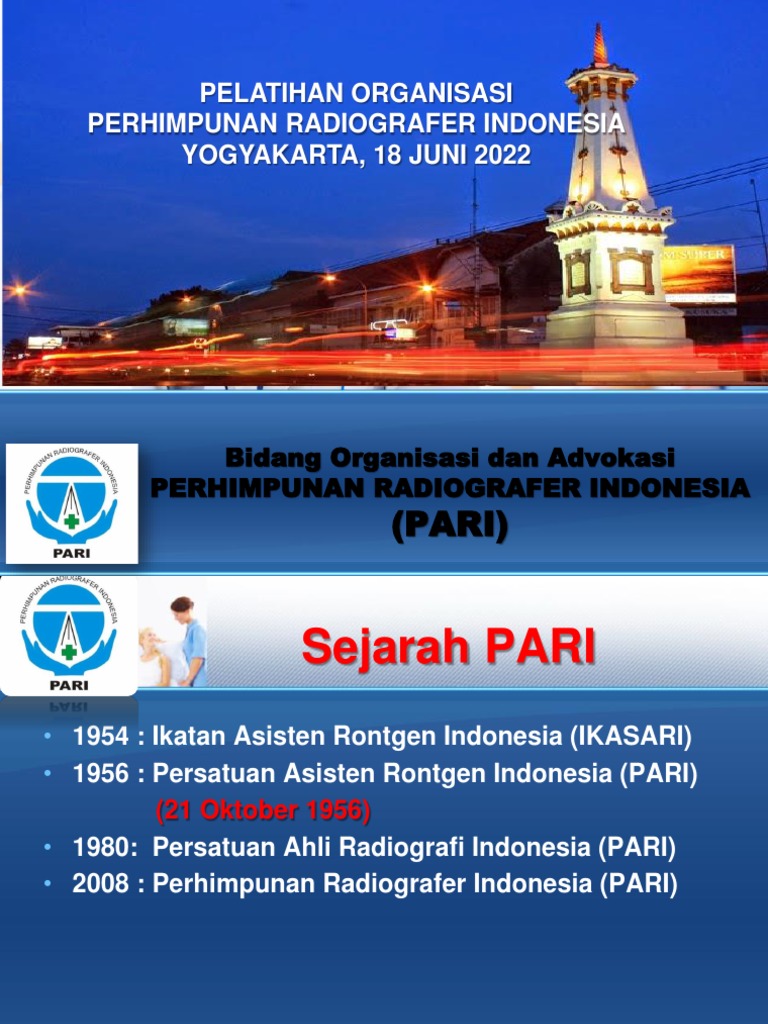 Struktur dan Fungsi PARI Radiologi | PDF