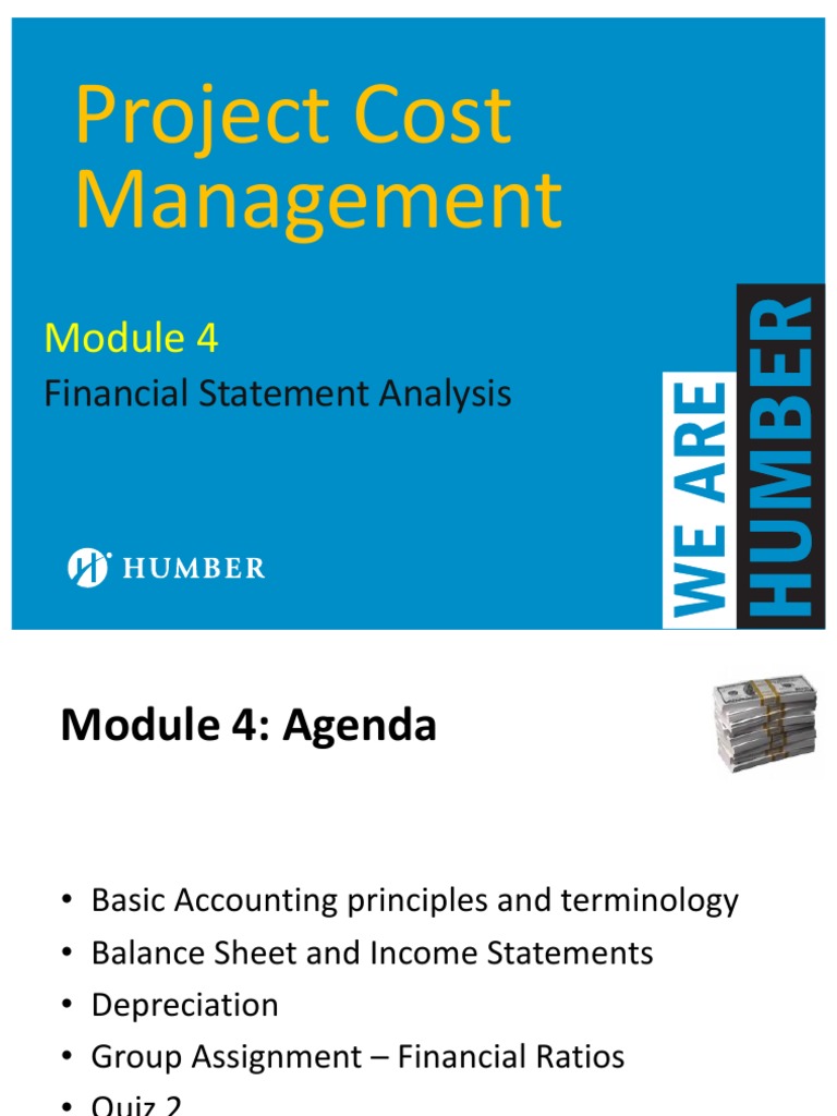 Module 4 - Financial Statement Analysis Lecture S23 | PDF | Balance ...