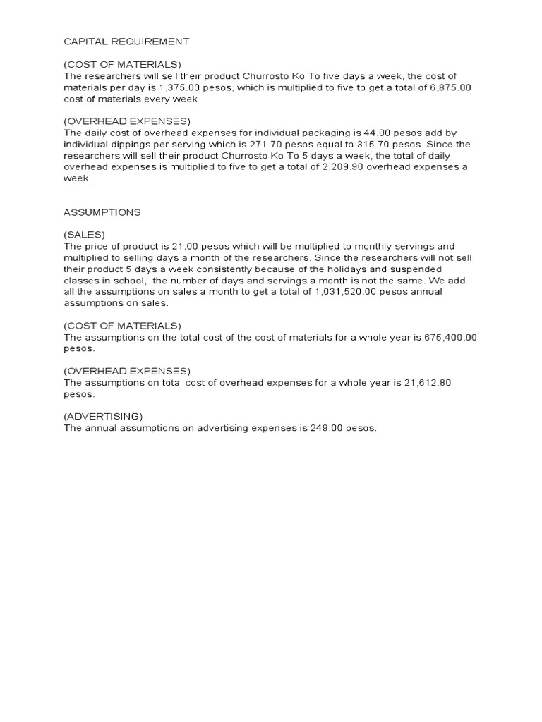 Capital Requirement | PDF