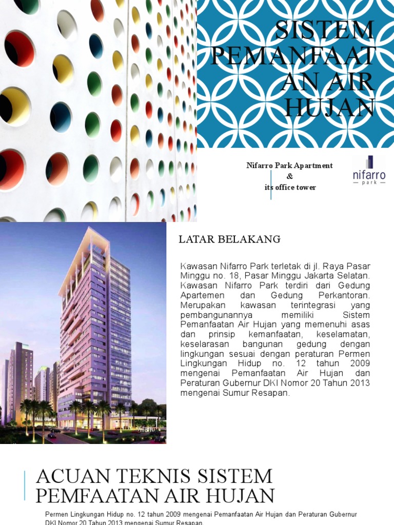 Sistem Pemanfaatan Air Hujan | PDF