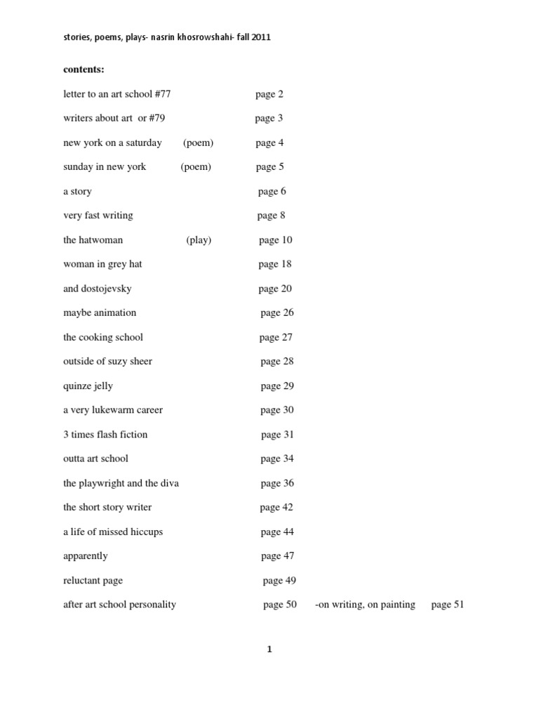 Stories Poems Plays | PDF