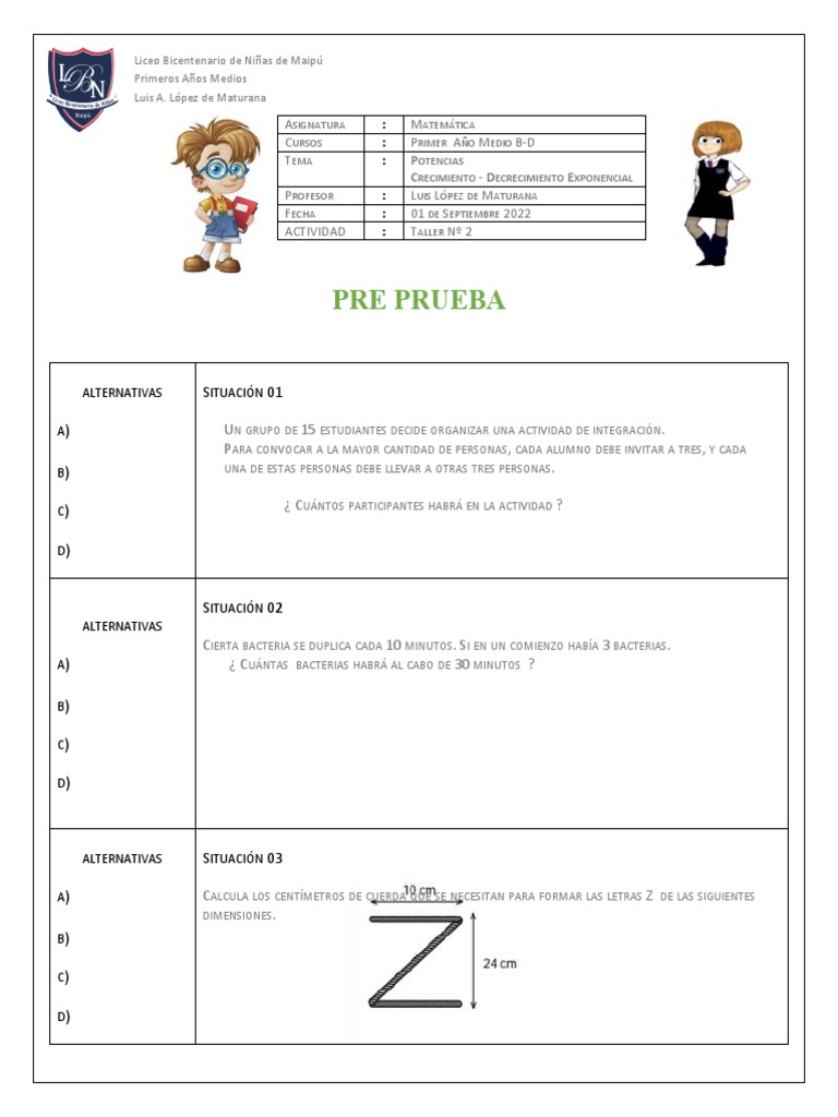 04 Pre Prueba | PDF