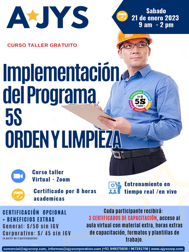 Brochure Curso 5s | PDF